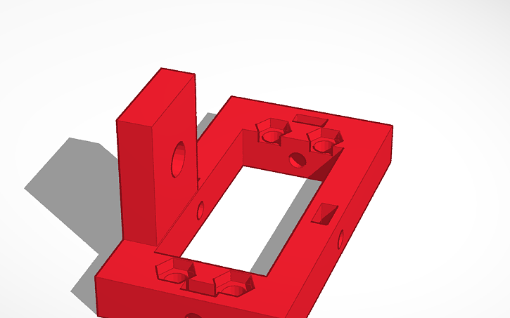 3D design Brillebjorn X-akse | Tinkercad