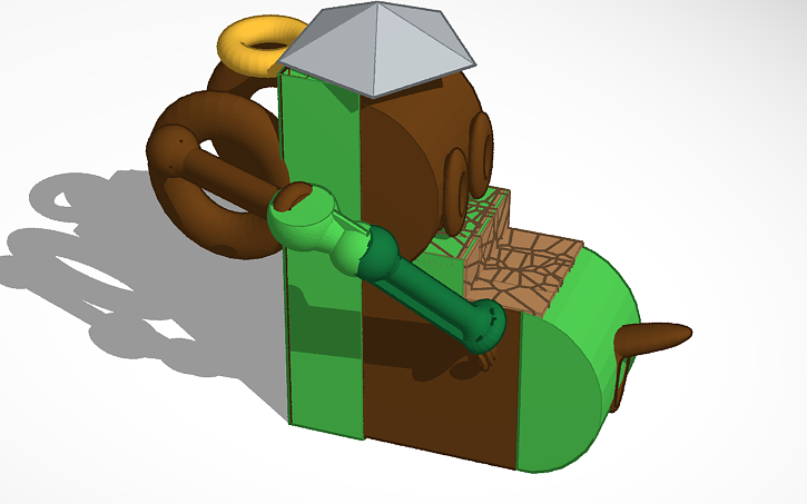 3D design teck backpack | Tinkercad