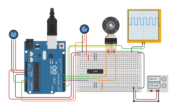 Circuit design Atividade5(SERS9) | Tinkercad