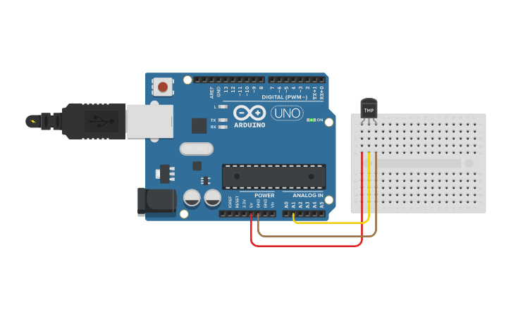 Circuit design Sensor | Tinkercad