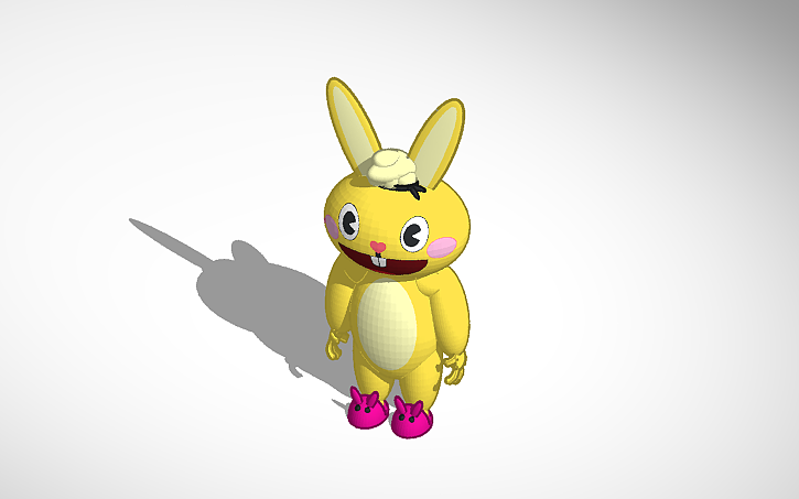 3D design New Bunny - htf 2.0 - Tinkercad