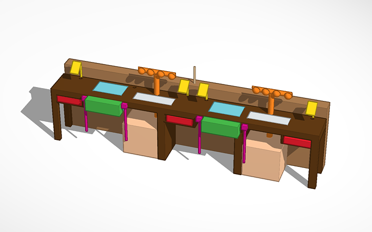 3D design Urban Orchard Bar - Tinkercad