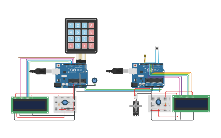 Circuit design lab4 - Tinkercad
