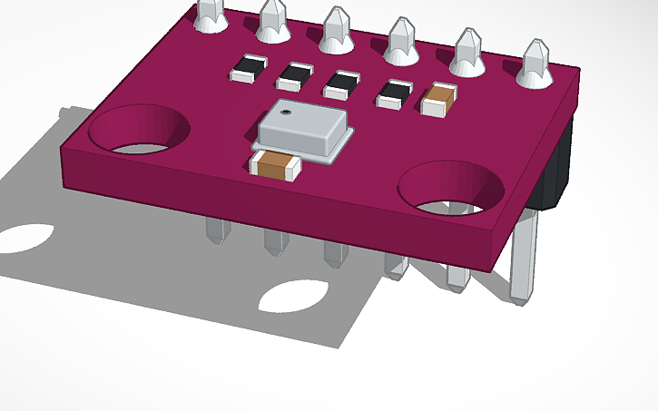 3D design BMP280 module - Tinkercad