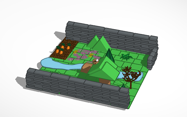 3D design Urban Garden | Tinkercad