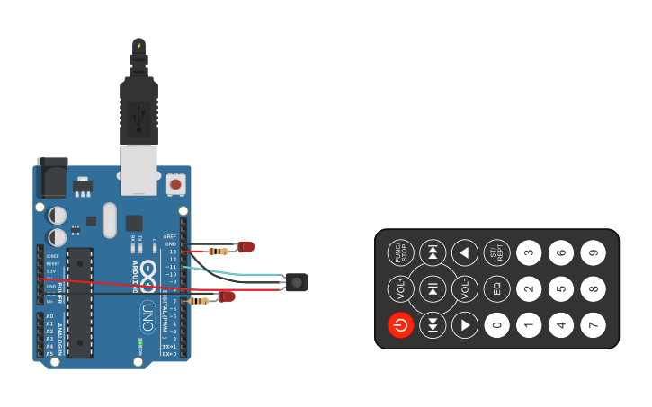 Circuit Design Ir Remote Arduino Sensor Tinkercad 1137
