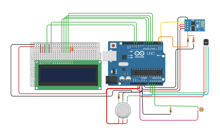 Circuit design Lab_9_Assignment | Tinkercad