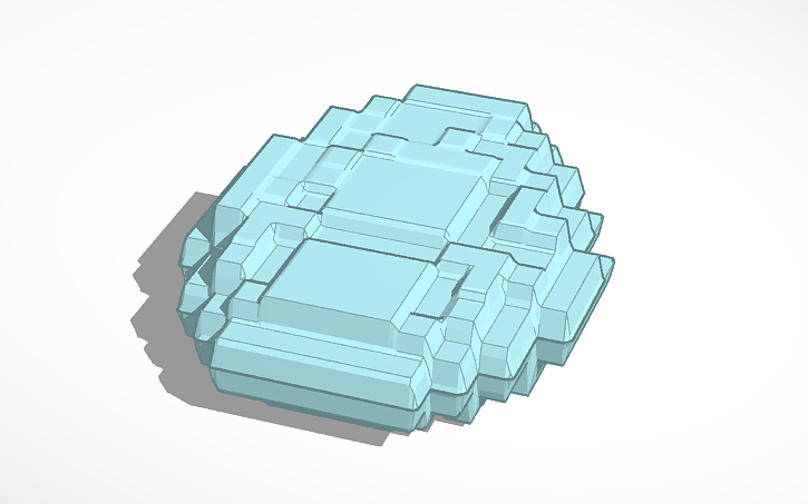 3D design minecraft diamond | Tinkercad