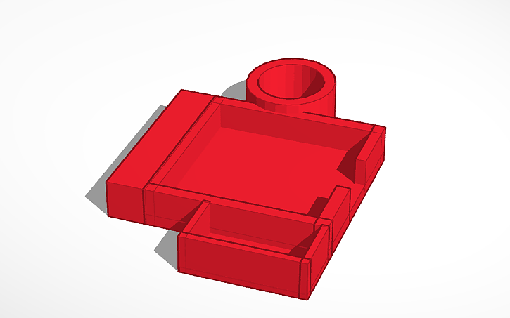 3D design Sticky note holder | Tinkercad