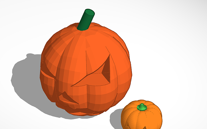3D design Carved Pumpkin - Brown | Tinkercad