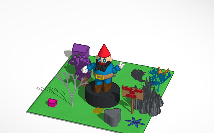 3D design Garden Gnome For School Garden By Parliamentary Boy Nick ...