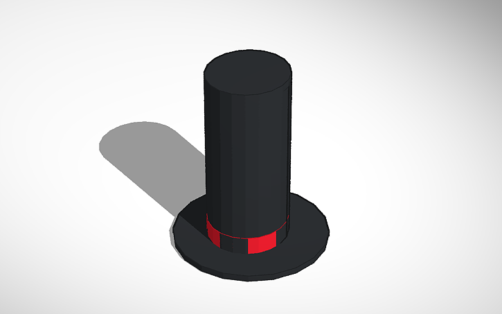 3D design GCIB Cappello a cilindro Giorgia Giachetti | Tinkercad