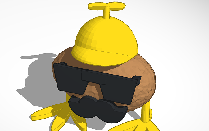 3D design Potato Person - Tinkercad