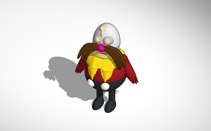 3D design Dr EggMan.exe | Tinkercad
