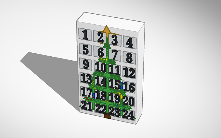 3D design Advent calendar - Tinkercad