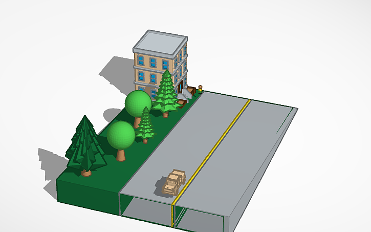 3D design Pinewood Derby: 4x4 - Tinkercad