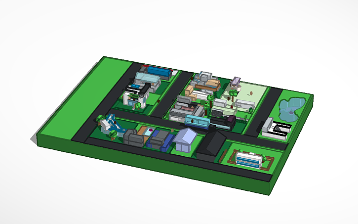 3D design Visionary Way Template | Tinkercad