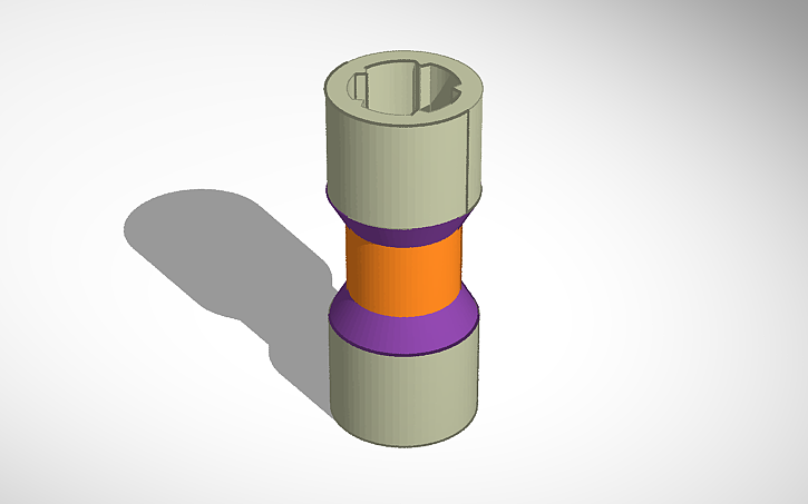 3D design shopsmith power coupler - Tinkercad