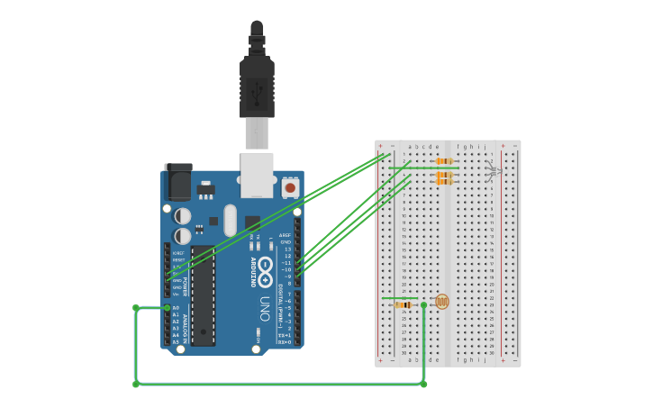 Circuit design Copy of RGB Photosensor UNFINISHED - Tinkercad