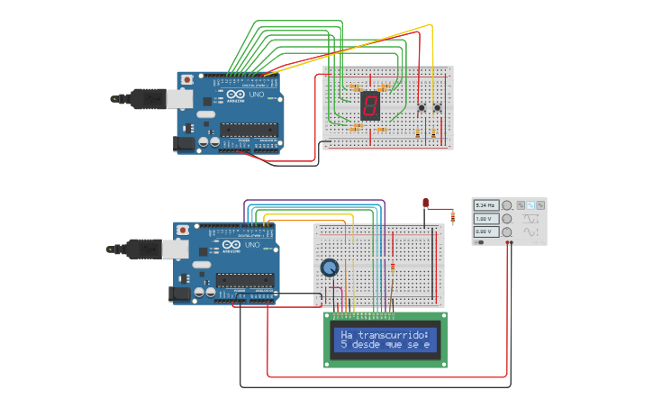 Circuit Design Sos Band 20 Tinkercad