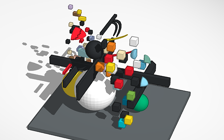 3D design GRAVITATION - Tinkercad