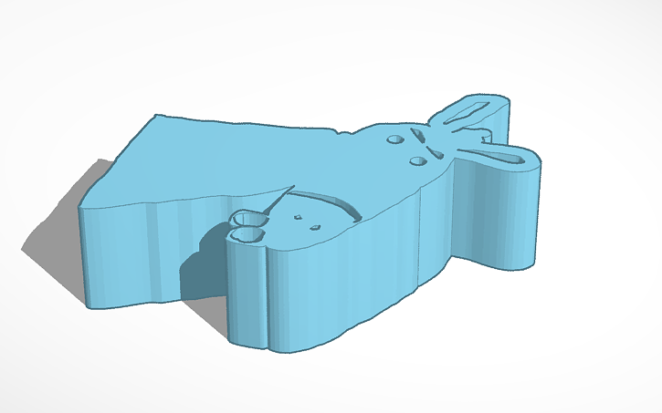 3D design Donkey Chess Piece - Tinkercad