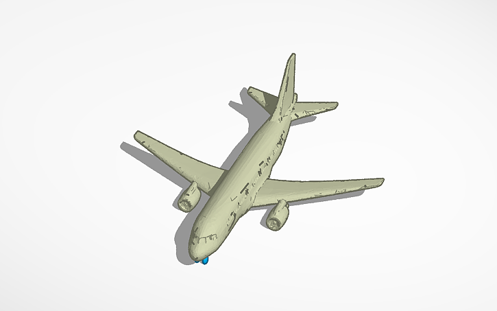 3D design plane - Tinkercad
