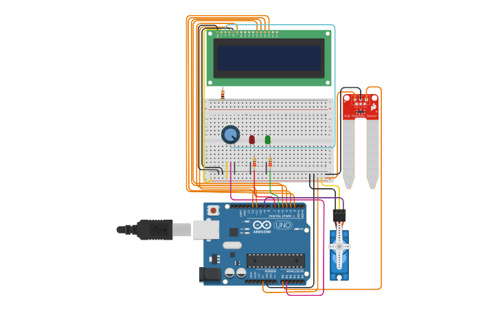 Circuit design PROYECTO PRACTICA 004 - Tinkercad