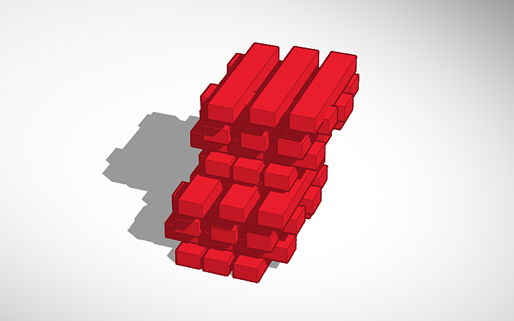 3D design jenga | Tinkercad