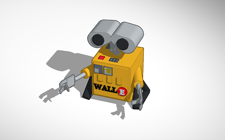 3D design WALL-E | Tinkercad