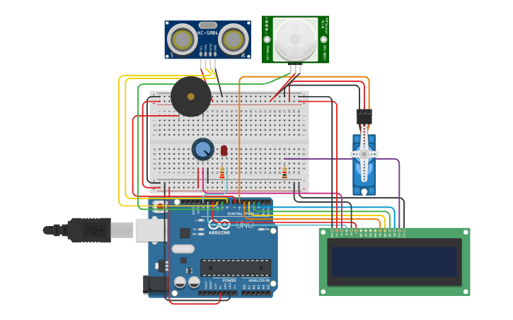 Circuit Design Midterm Skills Exam Part 2 Group 12 Tinkercad