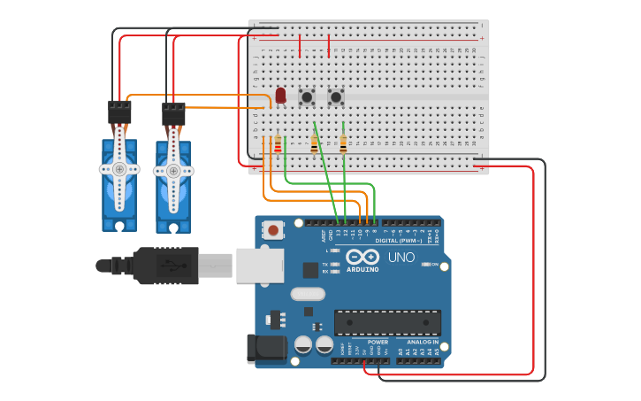 Circuit design Surf Pikachu - Tinkercad