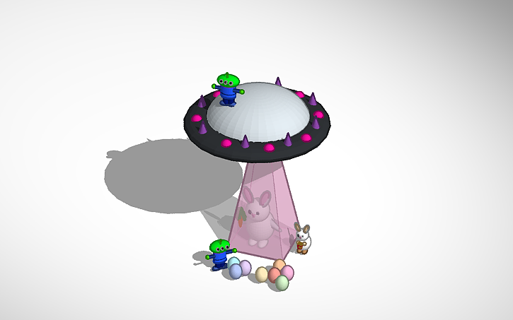 3D design Rabbit-UFO-Alien | Tinkercad