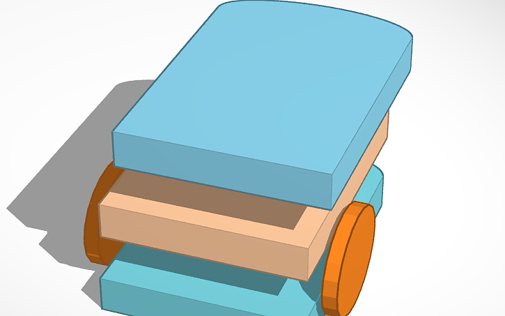 3D design Robot Car - Tinkercad