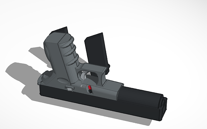 3D design glock 17 with magazines | Tinkercad