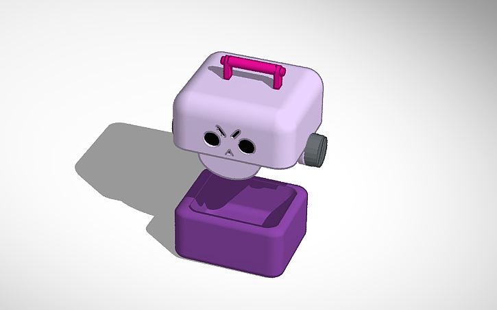 3D design caja - Tinkercad