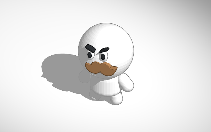 3D design sus man | Tinkercad