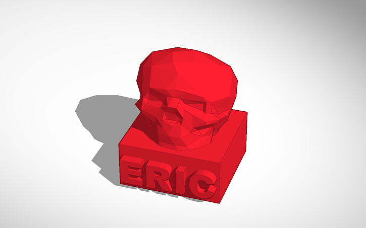 3D design Eric skull | Tinkercad