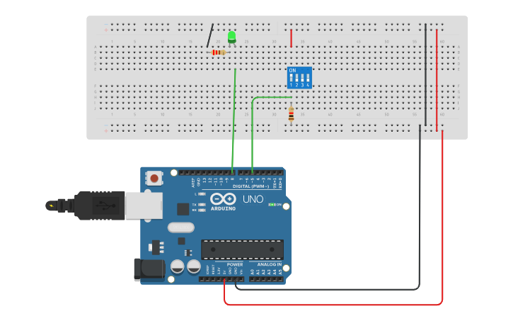 Circuit design practica 6 - Tinkercad