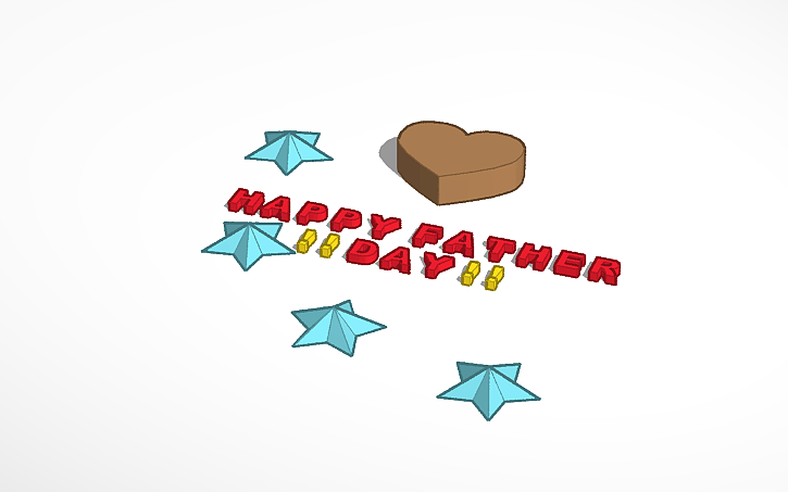 3D design Fathers Day | Tinkercad