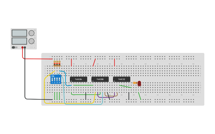 Circuit Design Alarm Tinkercad