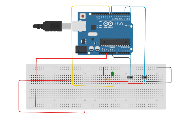 Circuit design EXP 6 99220041323 - Tinkercad