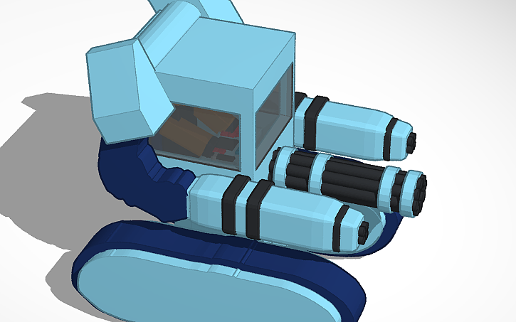 3D design Zed tower battles - Tinkercad