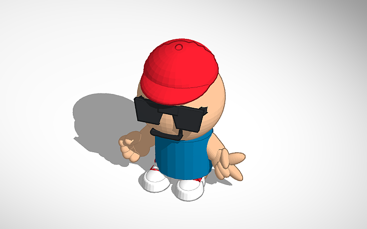 3D design Cool Kid - Tinkercad