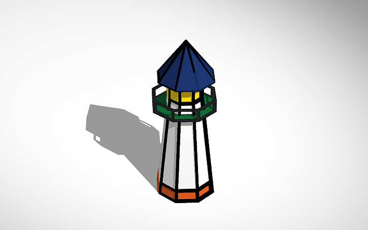 3D design Matteo's Lighthouse - Tinkercad