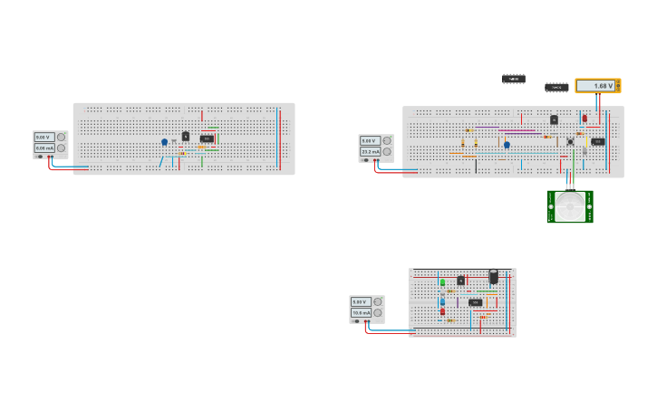 Circuit design Copy of UP/DOWN Fading LED - Tinkercad
