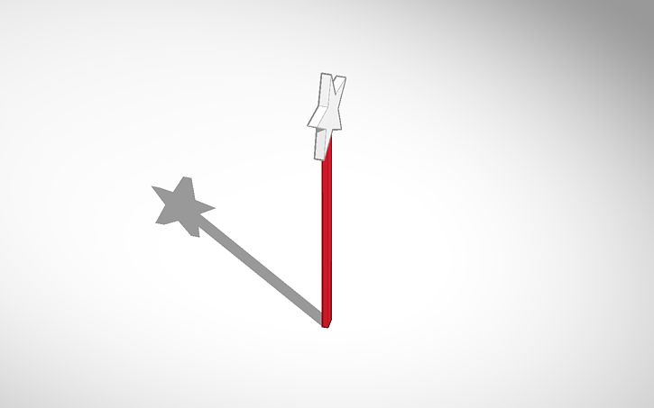 3D design Magic Wand | Tinkercad