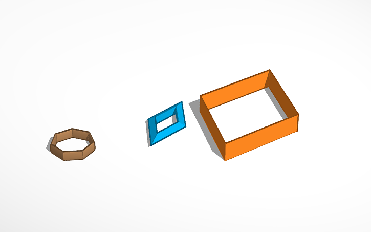 3D design cookie cutter - Tinkercad