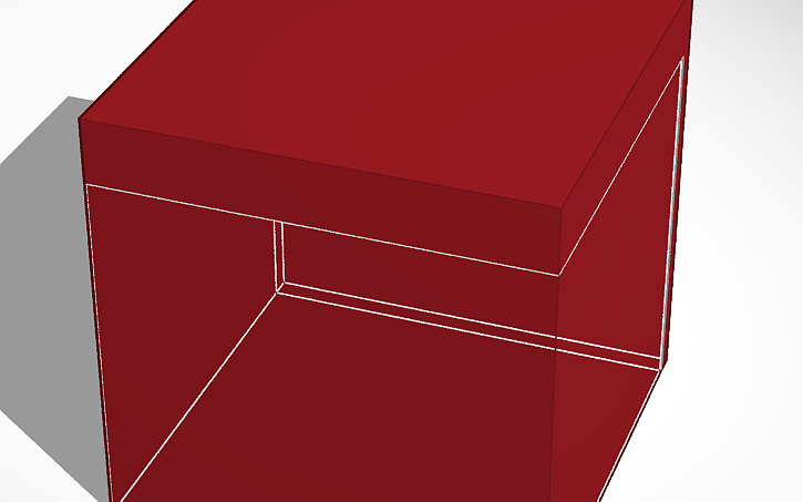 3D design A box - Tinkercad