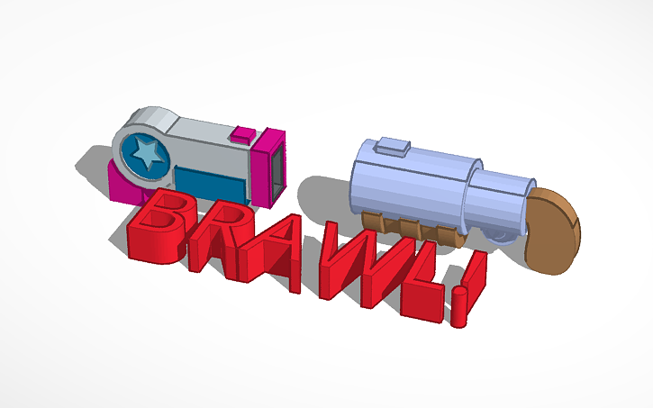 3D design shelly guns | Tinkercad